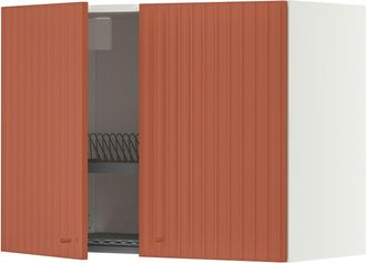 IKEA METOD Wandschrank/Abtropfgest./2 T&uuml;ren