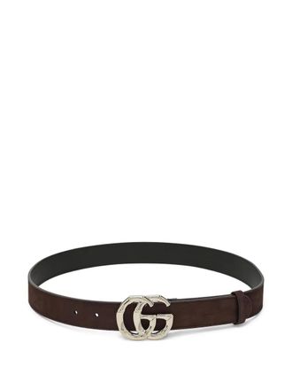 Gucci GG Marmont G&uuml;rtel - Braun