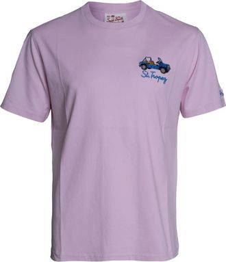 MC2 Saint Barth Homme, Tops, Rose, Taille: L T-shirt Portofino