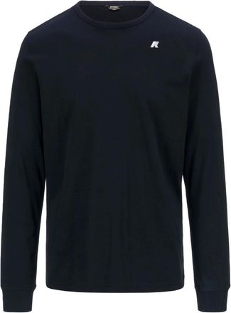K-Way Elmer JS Peach - Homme - Tops - Bleu - Taille: 2XL