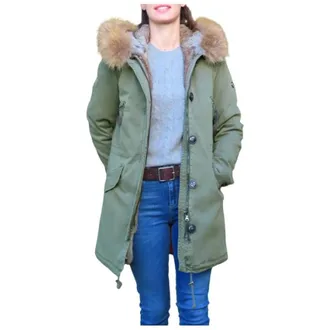BLONDE No.8 Blonde No.8, Femme, Manteaux, Vert, Taille: 42 FR Parka Aspen 515