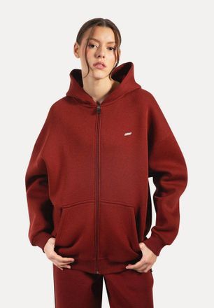 Smilodox Hoodie Lyanna, Oversize Kapuzenpullover Langarm weicher Flauschiger Stoff Sweatshirt K&auml;ngurutasche Pulli Sweater warm bequem Streetstyle Alltag