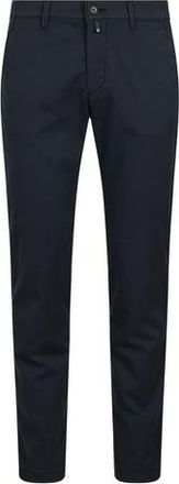 Pierre Cardin Pantalon tapered en coton m&eacute;lang&eacute;