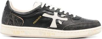 Premiata Homme, Chaussures, Noir, Taille: 43 EU Baskets Noires avec Bout Perfor&eacute;