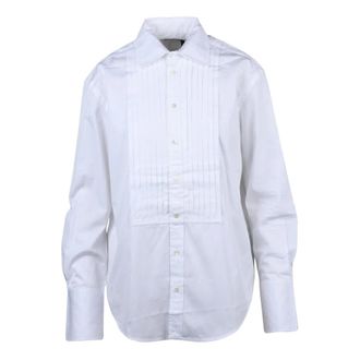 Polo Ralph Lauren Femme, Blouses et Chemises, Blanc, Taille: 38 FR Chemise en coton
