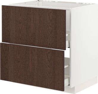 IKEA METOD / MAXIMERA Unterschr. f Spüle/2 Fronten/2Sch