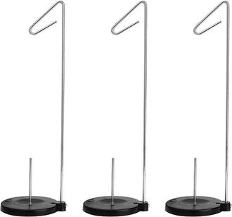 BESTONZON Healeved 3st&uuml;cke Pendelgarnspender-garnst&auml;nder f&uuml;r N&auml;hmaschinen N&auml;hgarnhalter mit Einzelkonus Garnrollenhalterst&auml;nder f&uuml;r Gro&szlig;e Spulen Garnregal zum N