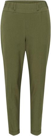 Kaffe Pantalon slim - Femme - Pantalons - Vert - Taille: 46 FR