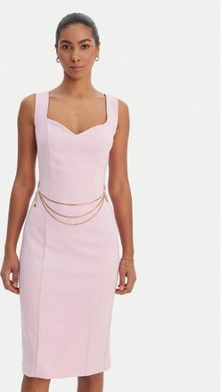 Fracomina Coctailkleid FR26SD2017W42901 Rosa Slim Fit