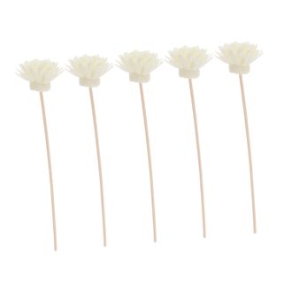 Cabilock 5satz Rattan-duftst&auml;bchen Chrysanthemen-Design Lang F&uuml;r &Auml;therische &Ouml;le Ersatz F&uuml;r Diffusor-st&auml;bchen Zur Raumduft-verbreitung