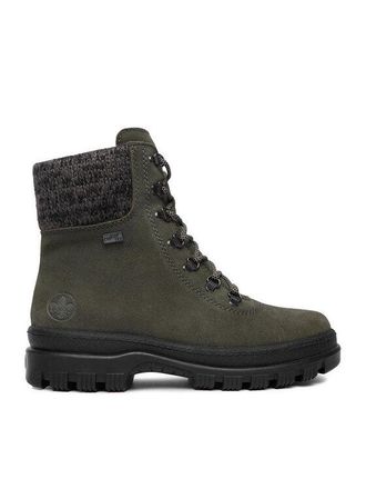 Rieker Schn&uuml;rschuhe CEO-X8233-54 Dunkelgr&uuml;n
