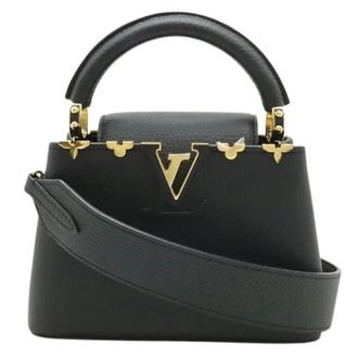Louis Vuitton Pre-owned Capucines Mini 2way Handtasche - - Pre-owned - Damen - Schwarzk - ONE SIZE