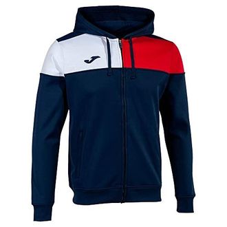 Joma Crew V Veste à Capuche, Bleu Marine/Rouge/Blanc, XXXL Homme