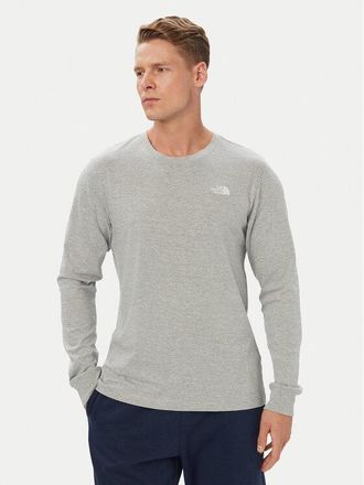 The North Face Longsleeve Evolution Simple Dome NF0A8EU3 Grau Regular Fit