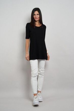 Seidel Moden Longshirt Otto exclusiv Halbarm Shirt - mit Viskose- MADE IN GERMANY