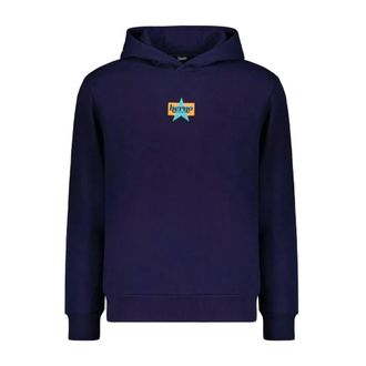 Herno Homme, Sweatshirts et sweats &agrave; capuche, Bleu, Taille: L Logo SweaT-shirt