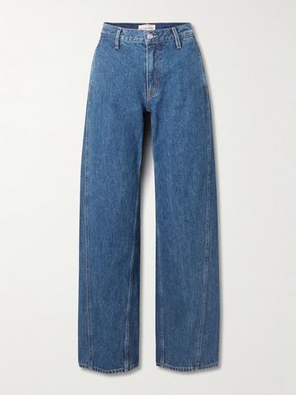 Slvrlake Denim Jean Large Taille Haute Cassie - Bleu