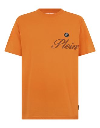 Philipp Plein Round Neck T-Shirt Signature