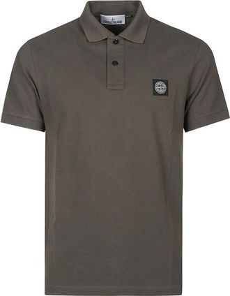 Stone Island Homme, Tops, Vert, Taille: S Polo Slim Fit