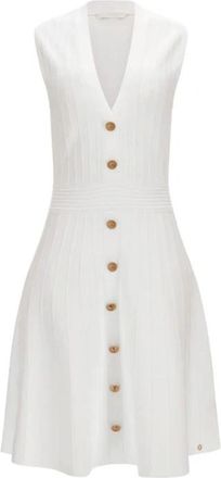 Guess Femme, Robes, Blanc, Taille: 36 FR W6Gk53 Z0658 Knit Dress