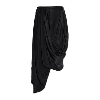 Maison Margiela Femme, Jupes, Noir, Taille: 36 FR Asymmetrical Skirt