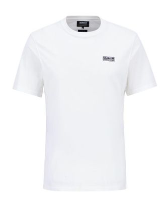 Barbour T-Shirt mit gummiertem Logo-Print, Slim Fit in