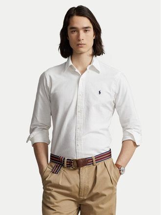 Polo Ralph Lauren Hemd Bsr 710772290 Wei&szlig; Custom Fit
