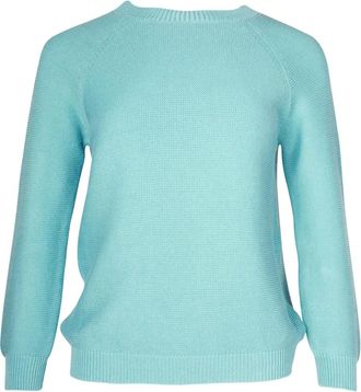 Max Mara pull à encolure ras du cou - Bleu