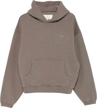 ERL Erl, Homme, Sweatshirts et sweats &agrave; capuche, Brun, Taille: XL Heathered Sweat &agrave; capuche