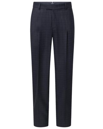 Joop Anzughose Blayr aus Schurwolle mit Glencheck, Slim Fit in