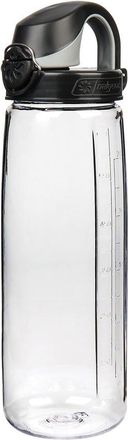 Nalgene Trinkflasche Everyday OTF - 0,7 L transparent/schwarz