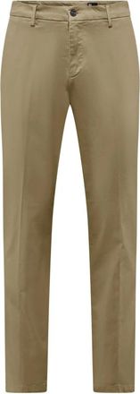 Bomboogie Homme, Pantalons, Beige, Taille: W34 Chinos Slim Fit Stretch Satin avec Poches Am&eacute;ricaines