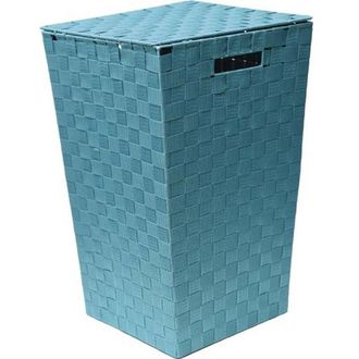 Tendance Ausladender polyester-w&auml;schekorb - t&uuml;rkis