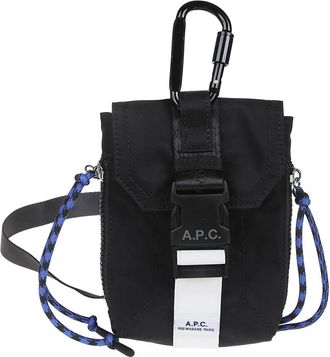 A.P.C. A.p.c., Homme, Sacs, Noir, Taille: ONE Size Trek Crossbody Pouch