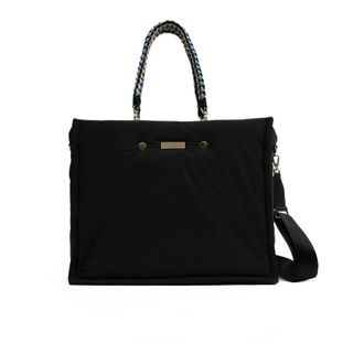 Clio Goldbrenner Femme, Sacs, Noir, Taille: ONE Size Flex Nylon Sacs À Main Noirs Herbe