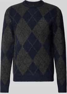 Premium by Jack & Jones Regular Fit Strickpullover aus elastischem Woll-Mix