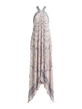 Alberta Ferretti Robe Au Genou - Multicolore