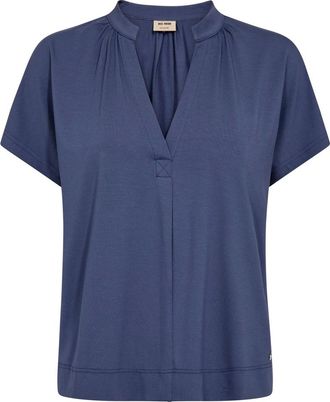 Mos Mosh MOS Mosh, Femme, Blouses et Chemises, Bleu, Taille: 44 FR Blouses