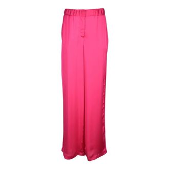 Simona Corsellini Polyester Hose - - Trousers - Damen - Rosa - M