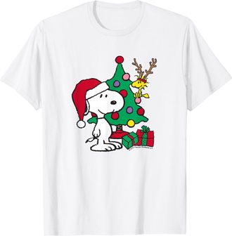 Peanuts Christmas Snoopy Happy Holidays T-Shirt