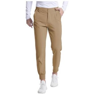Generic WAZHAKU Pantalon de golf pour homme - Imperm&eacute;able - Coupe ajust&eacute;e - Coupe ajust&eacute;e - Pantalon de golf - Pantalon de golf - Pantalon de golf - Pantalon 