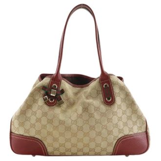 Gucci Pre-owned Princy GG Canvas Tote Bag - - Pre-owned - Damen - Braun - ONE SIZE