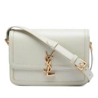 Saint Laurent Sac bandouli&egrave;re Solferino Pre-owned - Femme - Pre-owned - Blanc - Taille: ONE Size