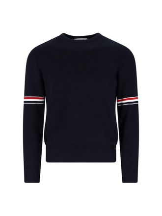 Thom Browne Tricolour Detail Sweater