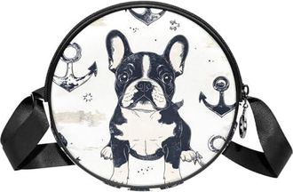 Generic Petit sac &agrave; bandouli&egrave;re Circle pour femme, petit sac &agrave; bandouli&egrave;re jaune miel avec fermeture &eacute;clair, bretelles r&eacute;glables, sac &agrave; main rond d&eacute;contract&eacute; 