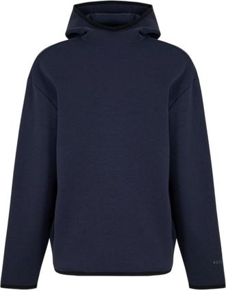 HUGO BOSS Kapuzenpullover f&uuml;r Herren, Anliegende Passform (Dunkelblau)