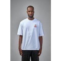 Casablanca Jersey Dragonfly Floral T-Shirt