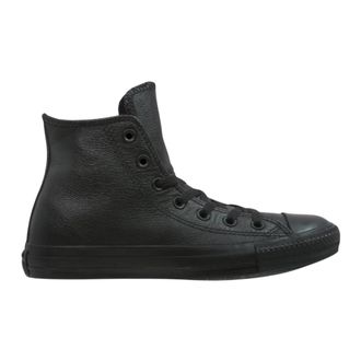Converse Leder Hi-Top Sneakers Gummisohle - - Shoes - Herren - Schwarzk - 36 1/2 EU