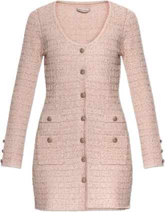 Alessandra Rich Femme, Robes, Rose, Taille: 38 FR Robe avec des embellissements scintillants