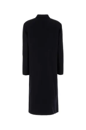 Jil Sander Cashmere Coat - Black